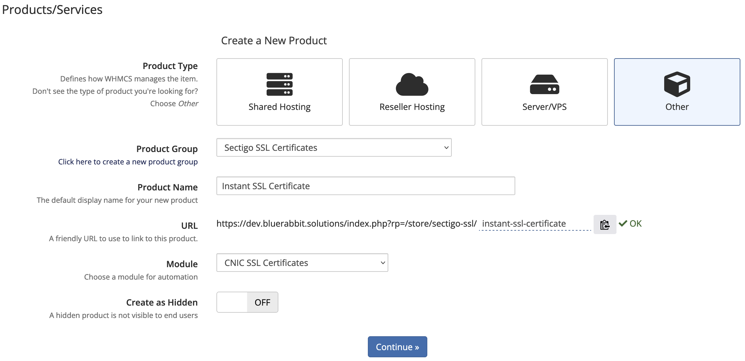 WHMCS - SSLCert Provisioning Addon – Hexonet Support Center