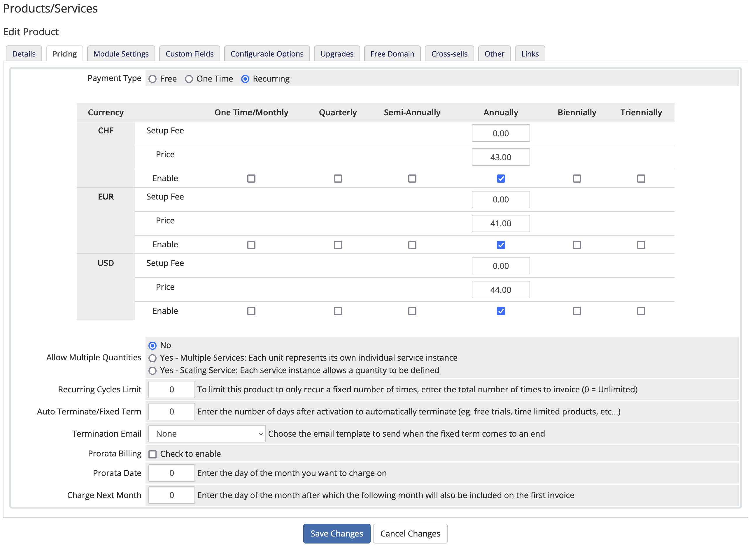 WHMCS - SSLCert Provisioning Addon – Hexonet Support Center