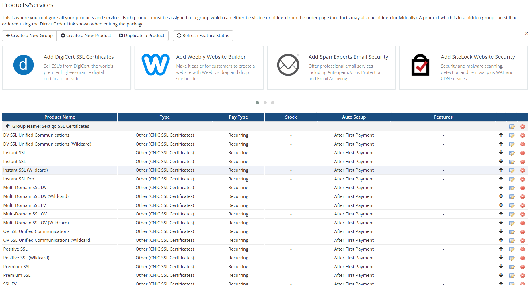WHMCS - SSLCert Provisioning Addon – Hexonet Support Center